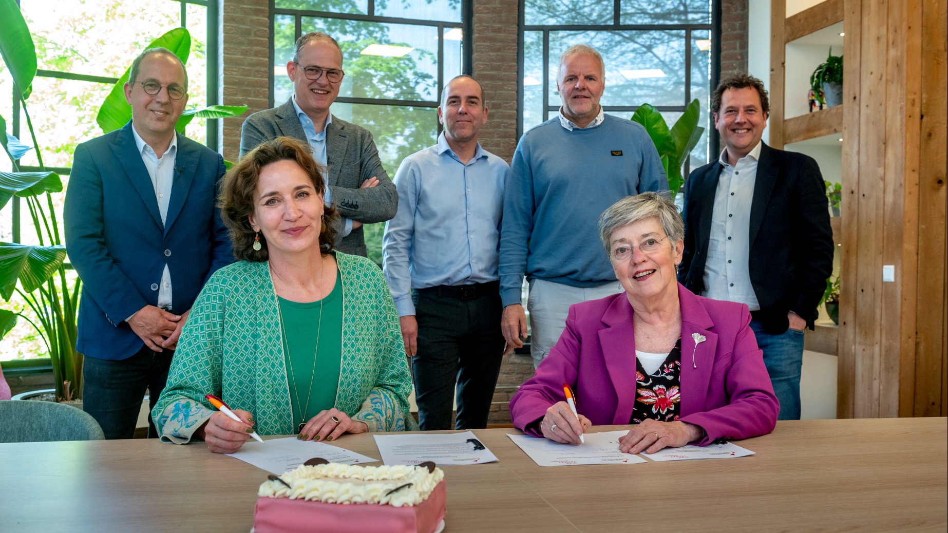 Woonbron en Pameijer ondertekenen samenwerkingsovereenkomst - Woonbron